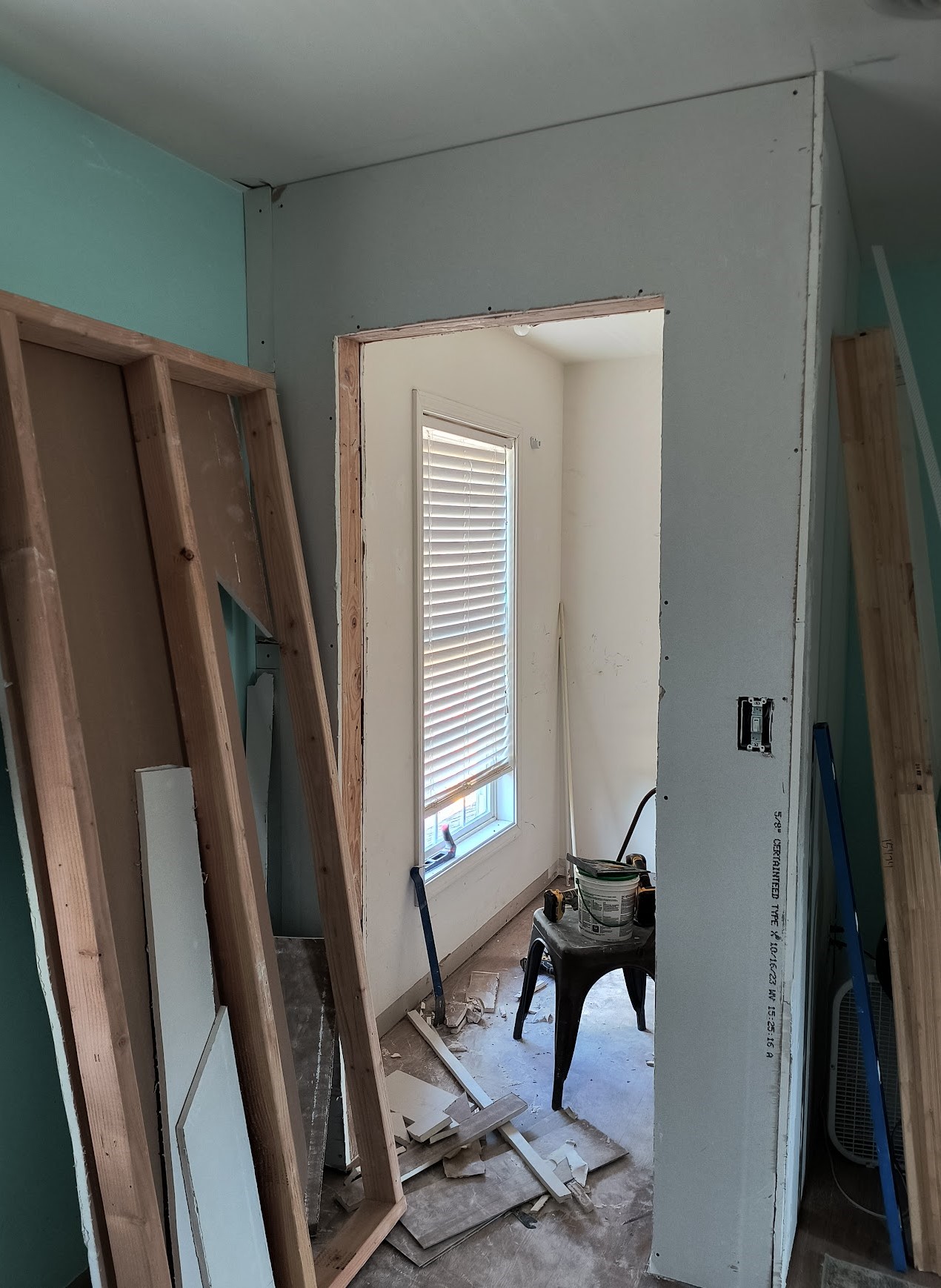 Current Home Improvement Project Part 4: More Drywall Work – Musecal Mind